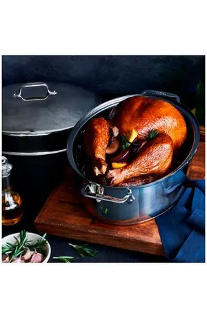 ALL-CLAD 10-quart Covered Oval Roaster & Lid