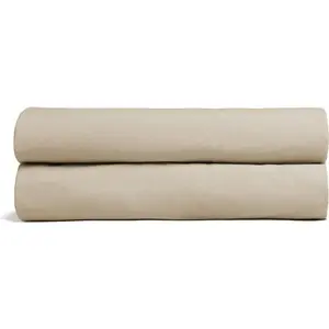 PARACHUTE Brushed Cotton Fitted Sheet - Bone