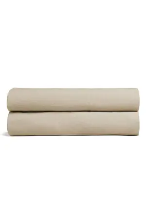 PARACHUTE Brushed Cotton Fitted Sheet Latte