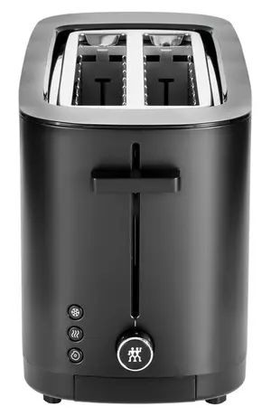ZWILLING Enfinigy Cool Touch 2-slot Long Toaster - Black