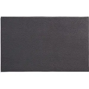 PARACHUTE Soft Rib Bath Mat Dark Grey
