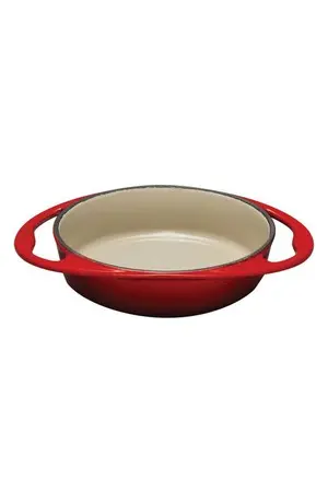 LE CREUSET Heritage 2 Quart Tarte Tatin Dish - Cerise