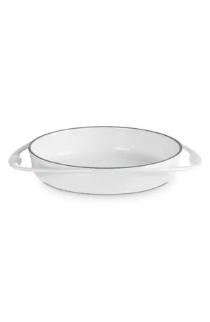 LE CREUSET Heritage 2 Quart Tarte Tatin Dish - White