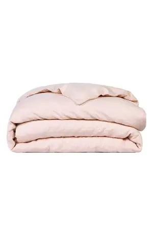 SIJO French Linen Duvet Cover - Blush