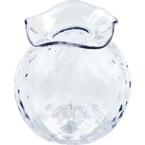 MARIPOSA Pineapple Texture Bud Vase - Clear