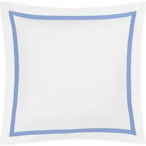 MATOUK Lowell Egyptian Cotton Euro Sham Azure