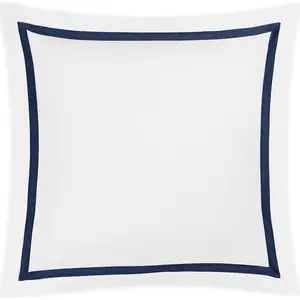 MATOUK Lowell Egyptian Cotton Euro Sham Navy