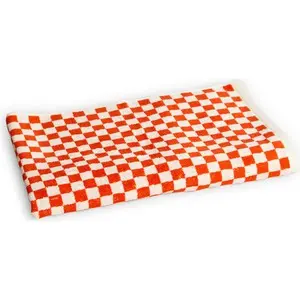 BAINA Beppu Organic Cotton Bath Mat Orange