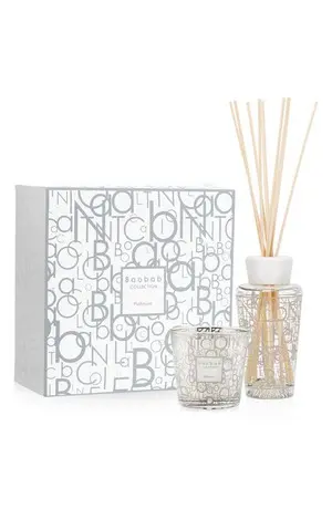 BAOBAB COLLECTION My First Baobab Platinum Candle & Diffuser Set - Silver