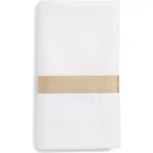 MATOUK Lowell 600 Thread Count Set Of 2 Pillowcases - Champagne
