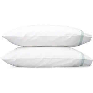 MATOUK Lowell 600 Thread Count Set Of 2 Pillowcases Opal
