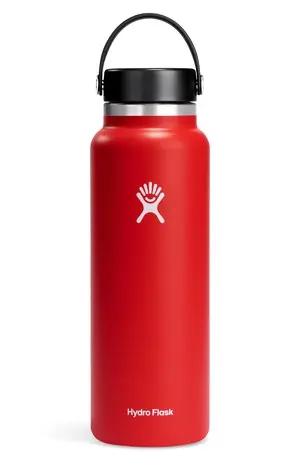 HYDRO FLASK 40-ounce Wide Mouth Cap Water Bottle Goji