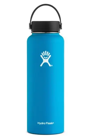 HYDRO FLASK 40-ounce Wide Mouth Cap Water Bottle Pacific
