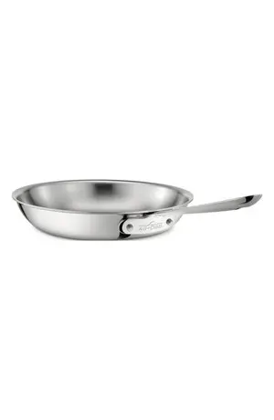 ALL-CLAD D3 8-inch Stainless Steel Fry Pan - Silver