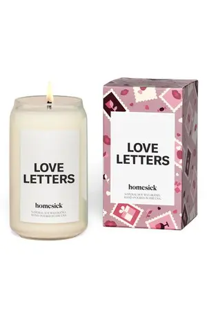 HOMESICK Love Letters Candle