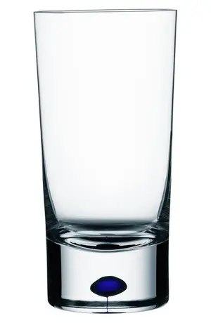 ORREFORS Intermezzo Crystal Tumbler - Clear/blue