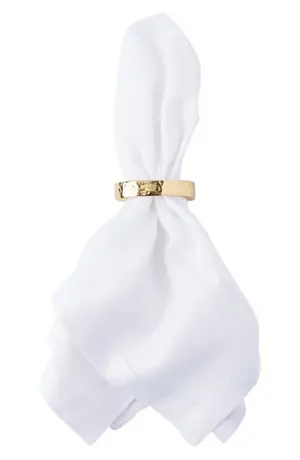 JULISKA Puro Napkin Ring - Gold
