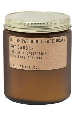 P.F. CANDLE CO. Soy Candle Patchouli Sweetgrass