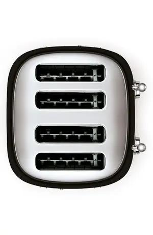 SMEG 50s Retro Style 4-slice Toaster - Black