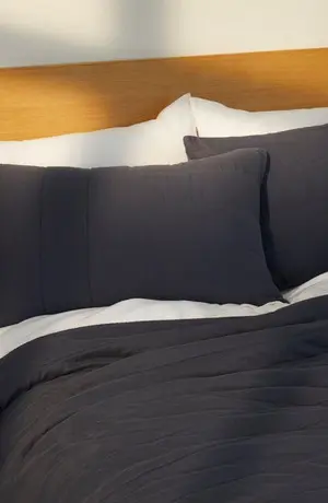 CASPER Everyday Quilted Shams - Indigo