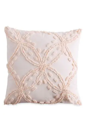 PERI HOME Metallic Chenille Pillow Blush