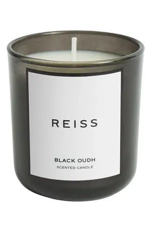 REISS Oudh Scented Candle - Black