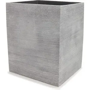 KASSATEX Faux Slate Wastebasket - Grey