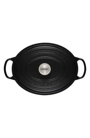 LE CREUSET Signature 6.75-quart Oval Enamel Cast Iron French/dutch Oven With Lid
