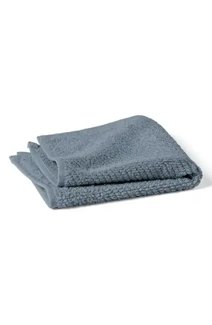 COYUCHI Air Weight® Set Of 6 Organic Cotton Washcloths French Blue