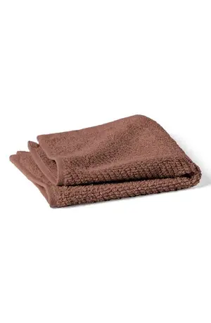 COYUCHI Air Weight® Set Of 6 Organic Cotton Washcloths Redwood
