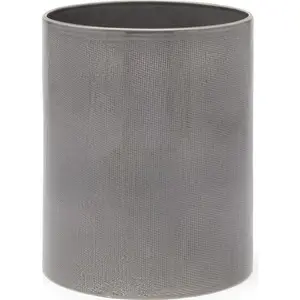 PIGEON AND POODLE Cordoba Ceramic Wastebasket - Gray Burlap