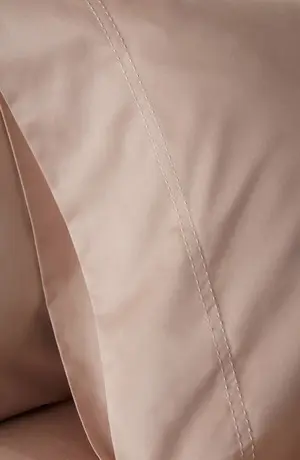 Nordstrom 400 Thread Count Organic Cotton Pillowcases - Tan Thread