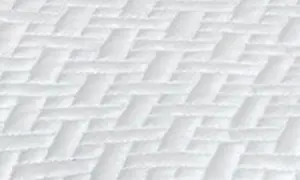 MATOUK Basket Weave Quilt - Silver