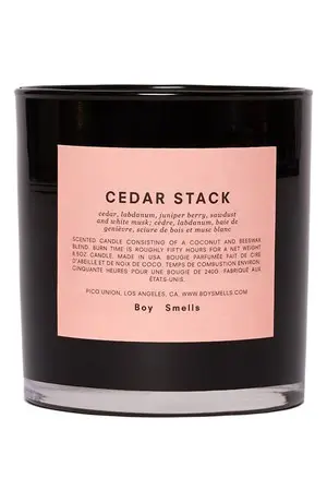 BOY SMELLS Cedar Stack Scented Candle