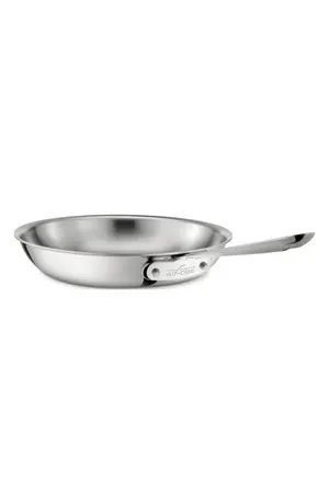 ALL-CLAD D3 10-inch Stainless Steel Fry Pan - Silver
