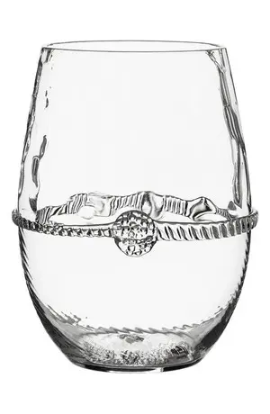JULISKA Heritage Set Of 4 Assorted Stemless Wine Glasses