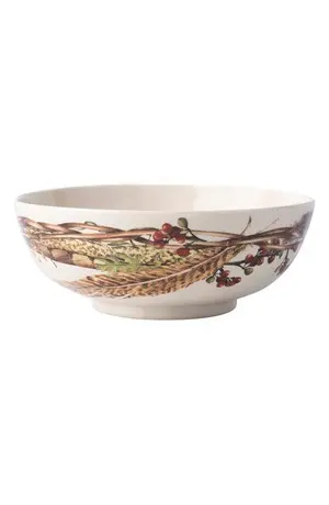 JULISKA Forest Walk Ceramic Serving Bowl - Caf Au Lait