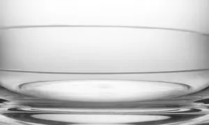 ORREFORS Informal Carafe With Catch Bowl