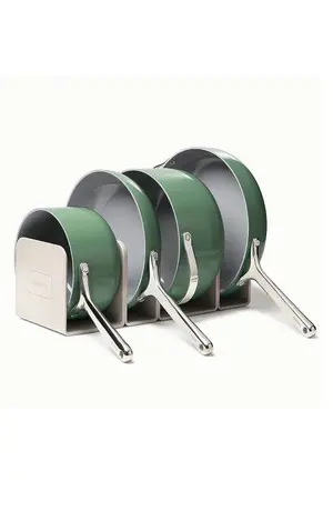 CARAWAY Non-toxic Ceramic Non-stick 7-piece Cookware Set With Lid Storage - Sage