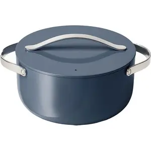 CARAWAY 6.5 Quart Dutch Oven With Lid - Navy
