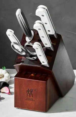 ZWILLING Pro Le Blanc 7-piece Knife Block Set