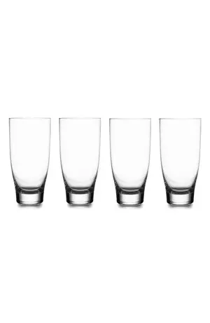 NAMBE Vie Set Of 4 Highball Glasses - Clear