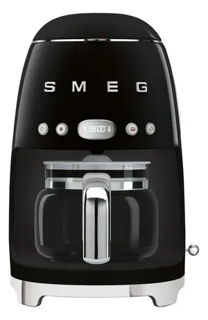 SMEG 50s Retro Style 10-cup Drip Coffeemaker - Black