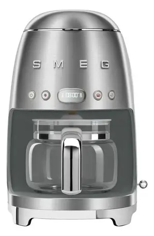SMEG 50s Retro Style 10-cup Drip Coffeemaker - Stainless Steel