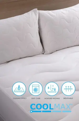 ALLIED HOME Coolmax® Cooling Mattress Pad