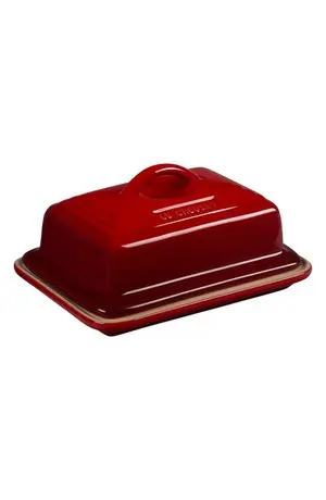 LE CREUSET Heritage Butter Dish - Cherry