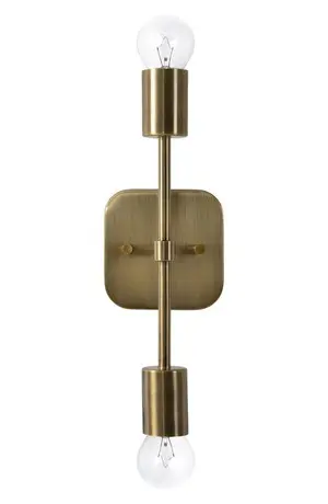 RENWIL Anka Wall Sconce - Plated Antique Brass