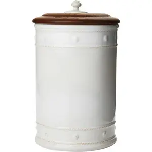 JULISKA Berry & Thread Ceramic Canister - Whitewash