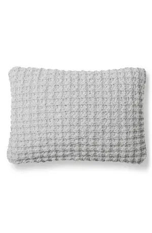 SUNDAY CITIZEN Waffle Texture Pillow - Cloud Grey