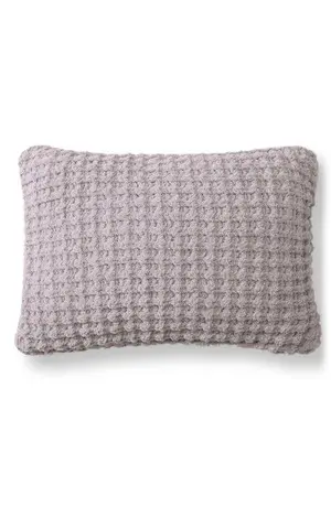 SUNDAY CITIZEN Waffle Texture Pillow Purple Haze